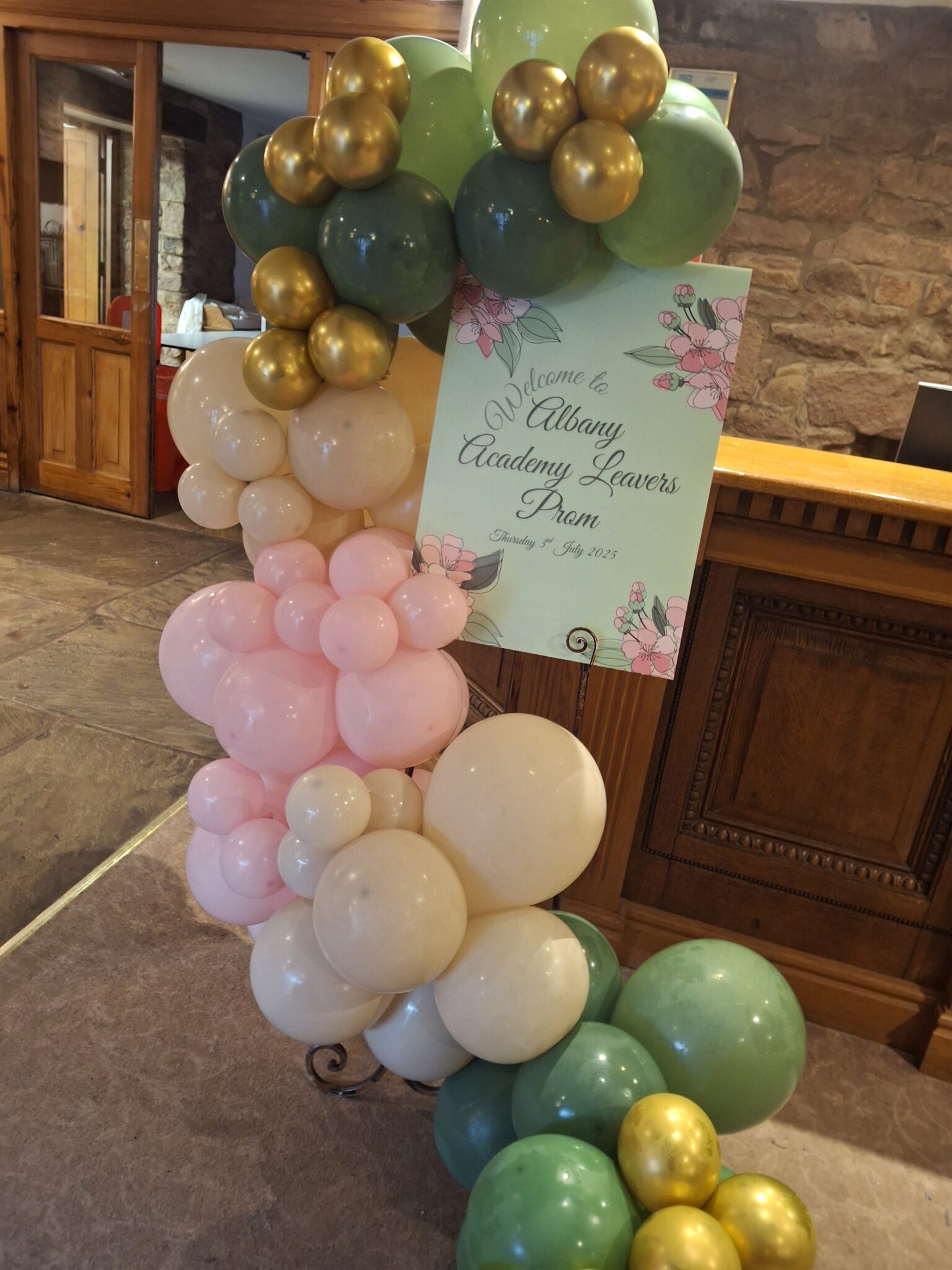 Prom DJ in Lancashire – Albany Academy Prom at Beeston Manor with Andy ...